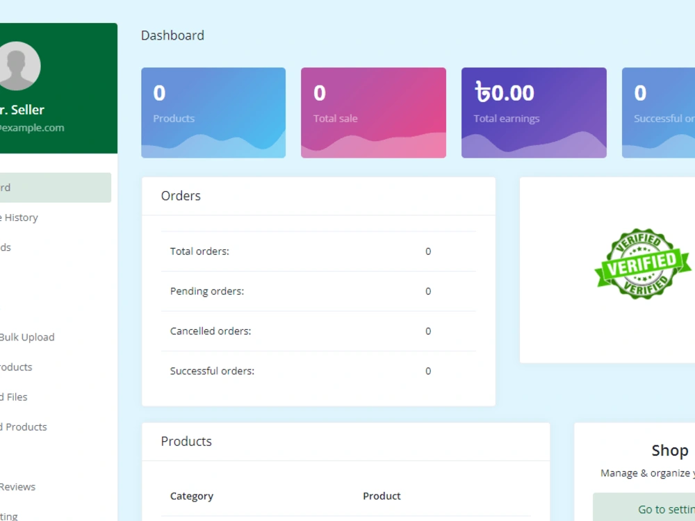 Laravel multi vendor ecommerce web application | Upwork