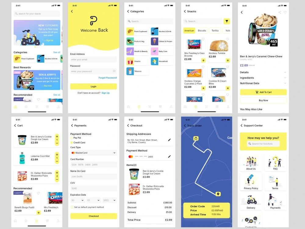 Stunning Looking Ios And Android App Using Flutter Ionic React Native Upwork
