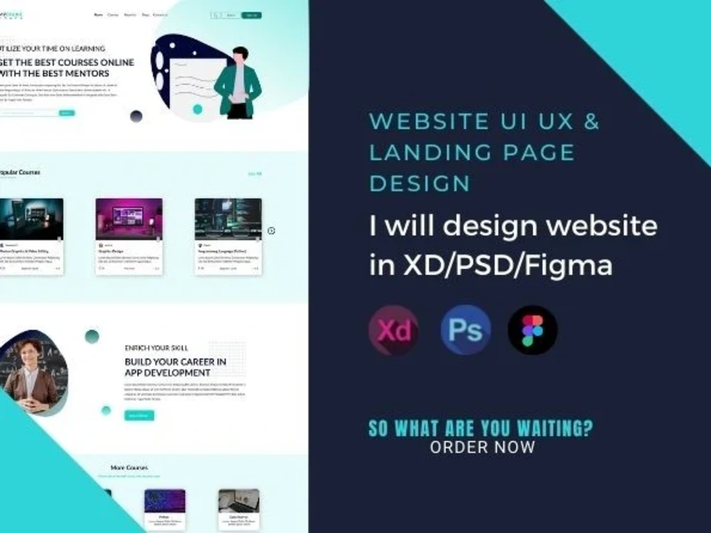 A fantastic Landing Page Design for your Business and Personal Website ...