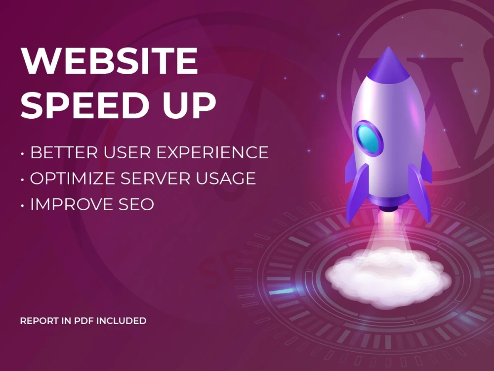 Speed optimized WordPress website, optimized images and fixed web vitals | Upwork