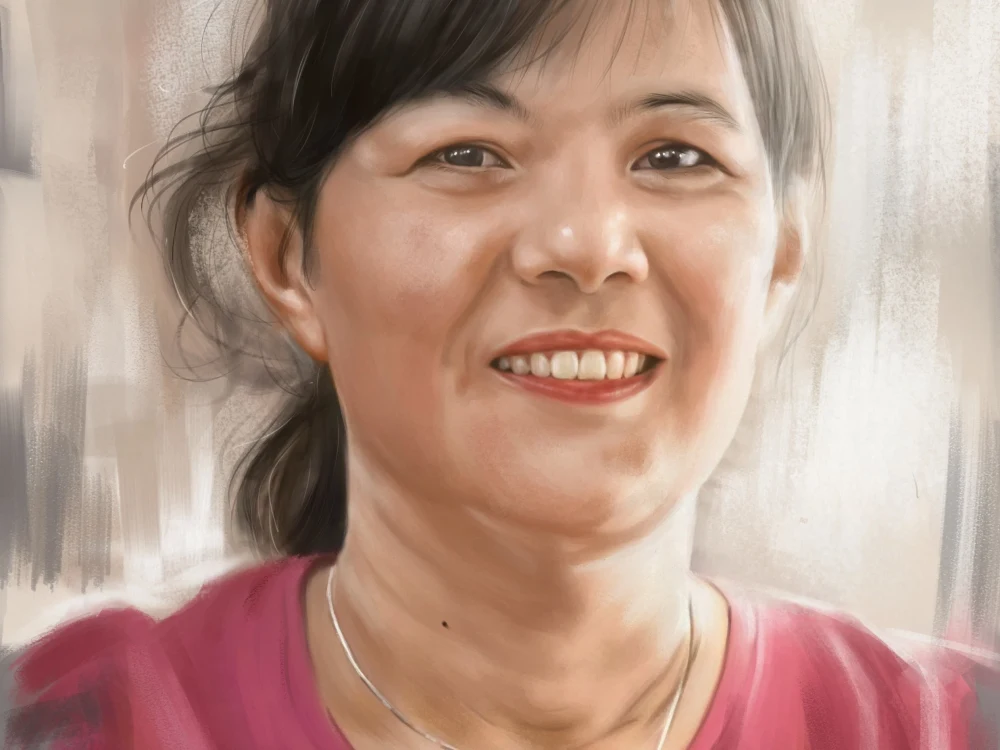 A high resolution realistic portrait with painting/sketch effect | Upwork