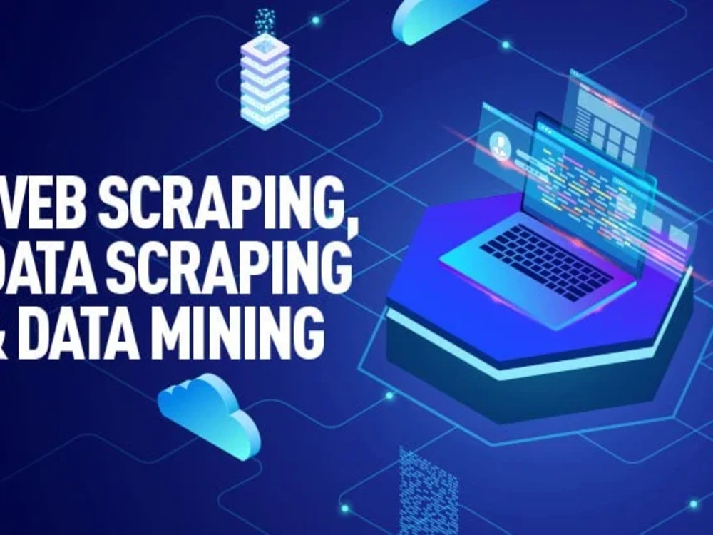 Data scraping, data extraction, web scraping/data scraper for any website | Upwork