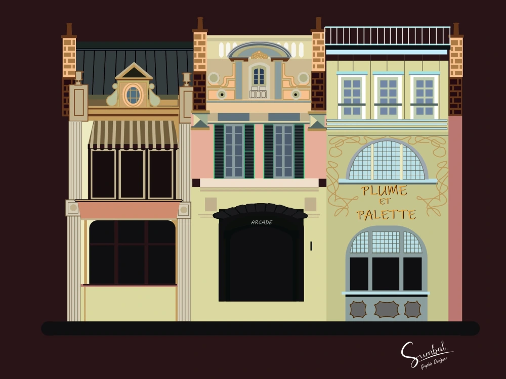 Perfect vector tracing of map, buildings icons | Upwork