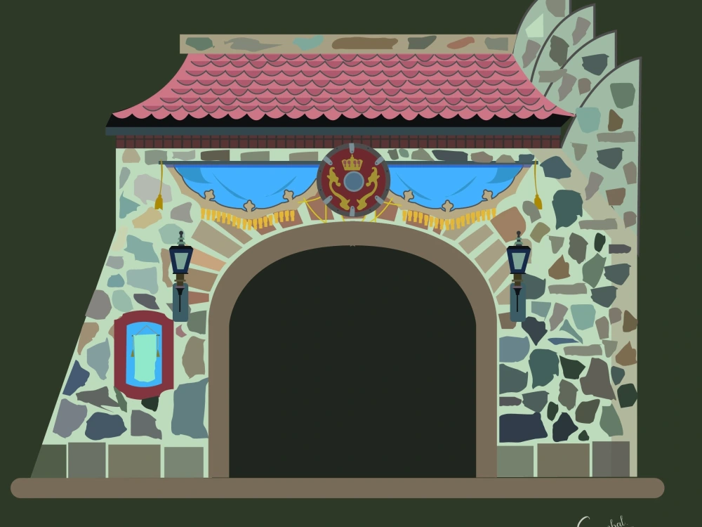 Perfect vector tracing of map, buildings icons | Upwork