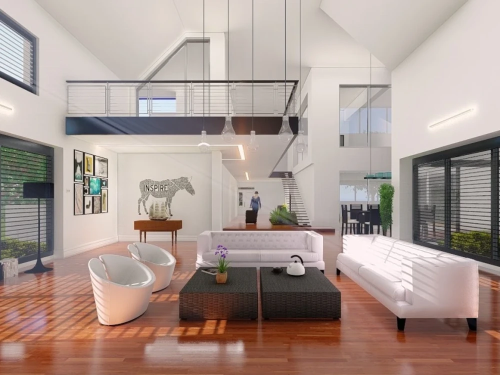 Architectural design and photorealistic render both exterior and ...