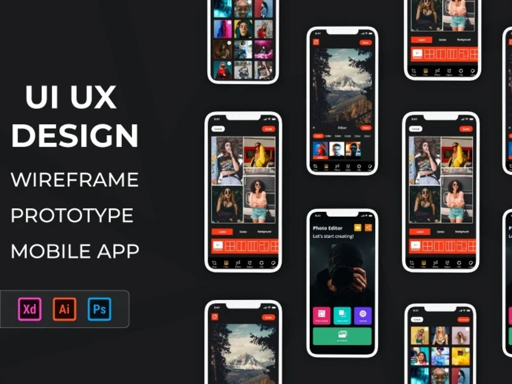 Creative UIUX design, wireframe & prototype for your mobile app design | Upwork