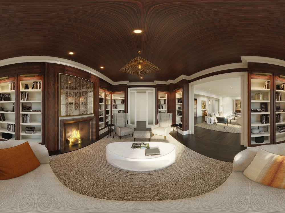 A 360 panorama interior render | Upwork