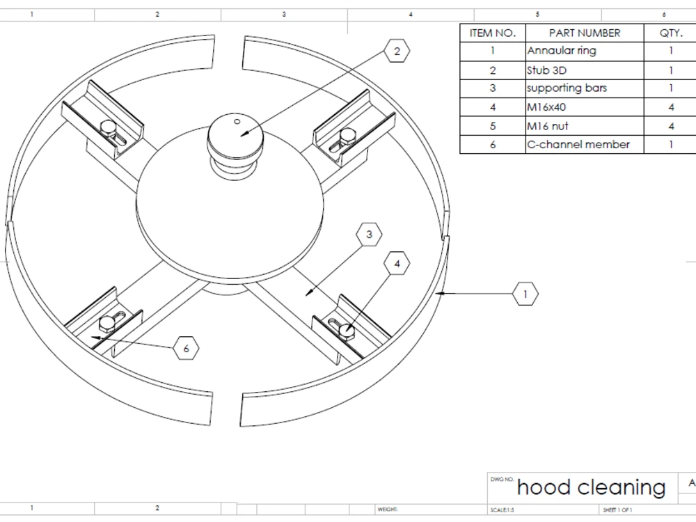 An engineering design solution and a concept drawing for your project ...