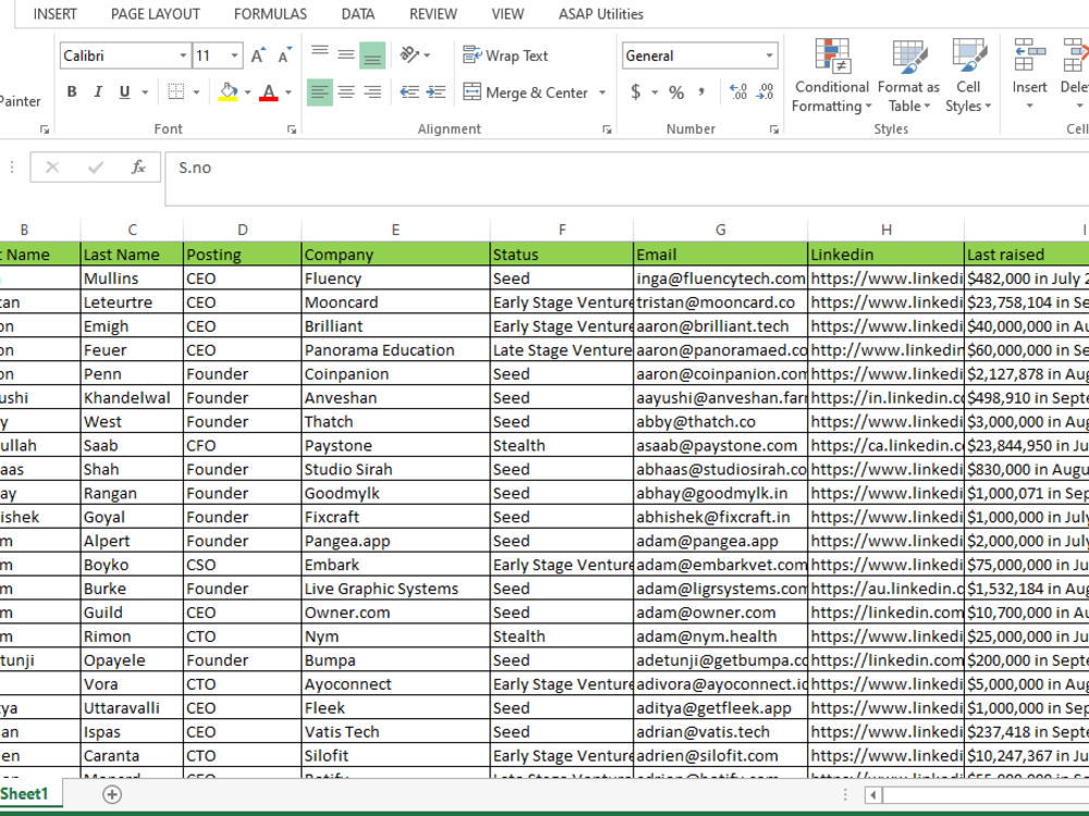 Good Quality of Excel Sheet Work | Upwork