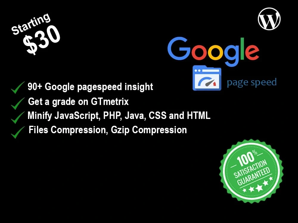 WordPress speed optimization loading solution 100%. | Upwork