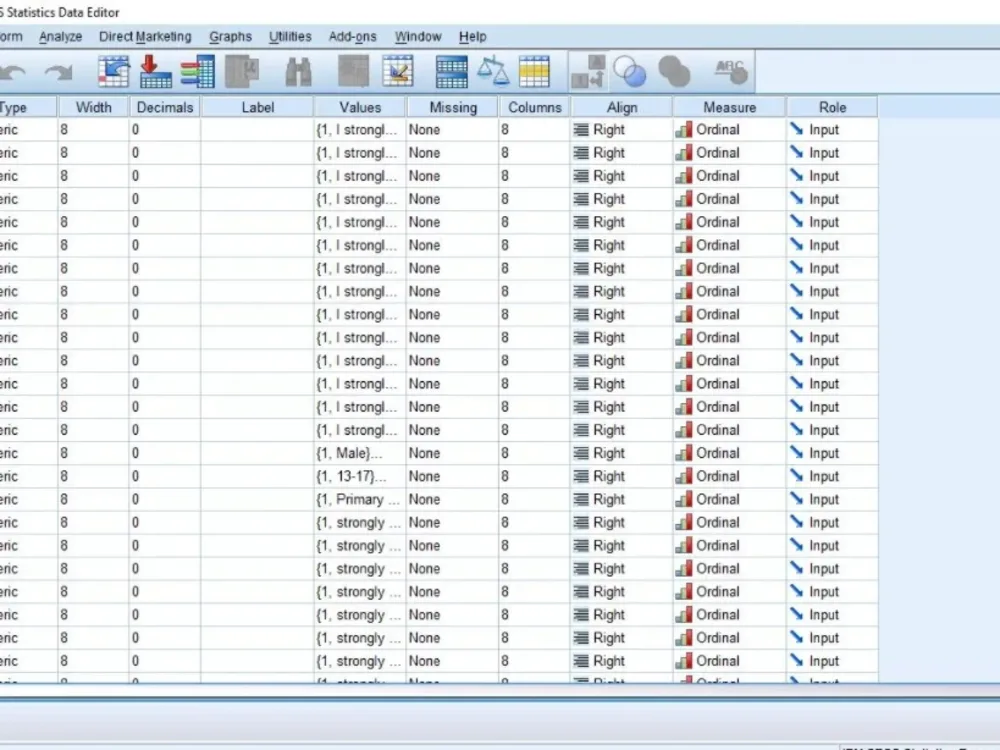 A detailed SPSS analysis of your research data | Upwork