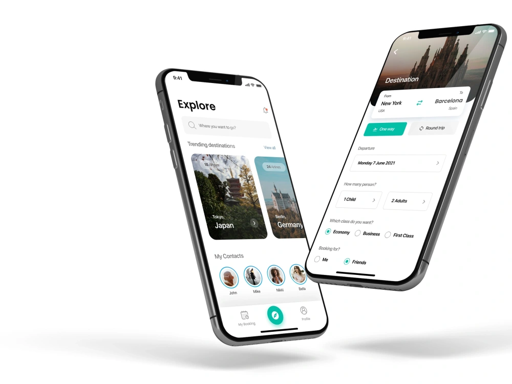 A mobile app UI design for your new project | Upwork