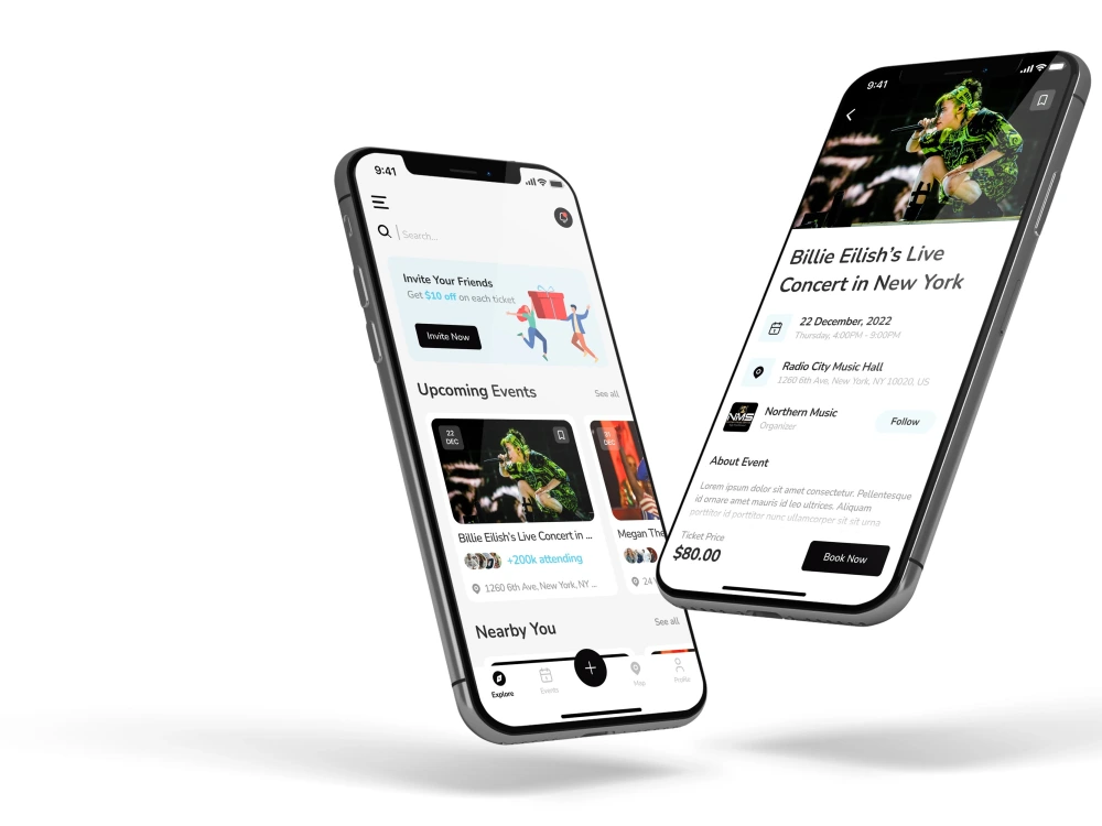 A mobile app UI design for your new project | Upwork