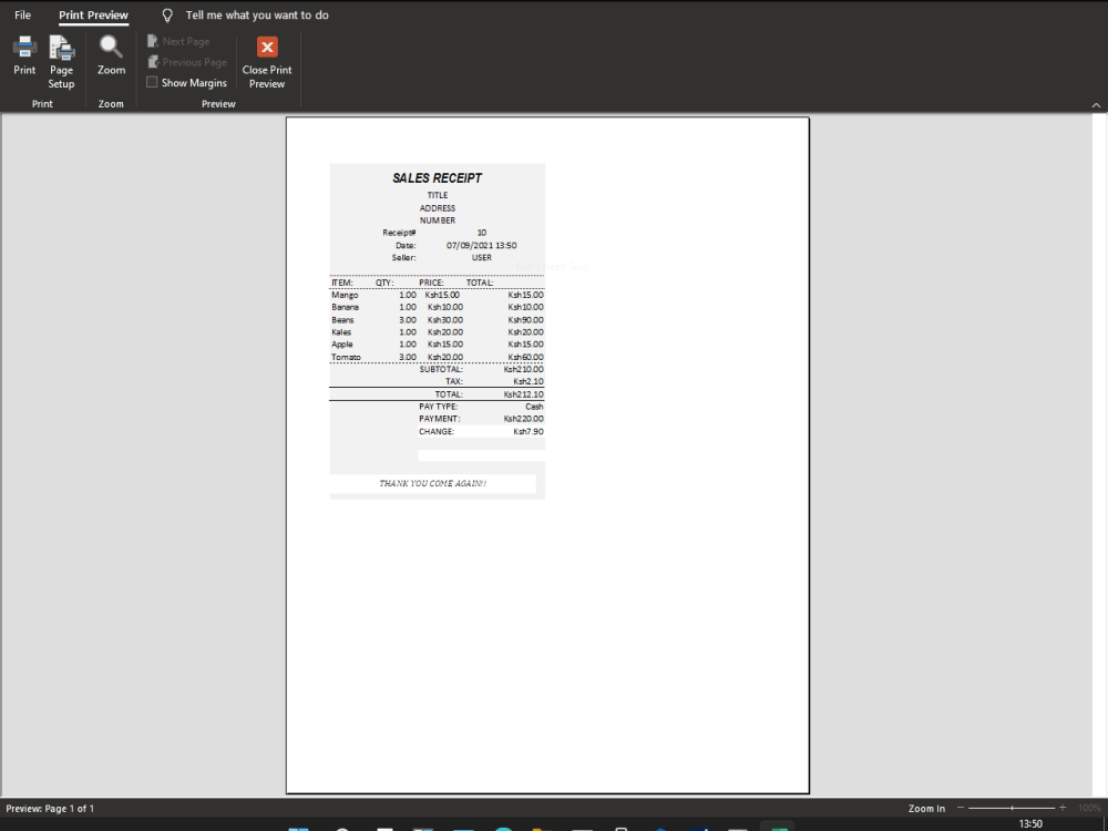 POS System Developed by Macros VBA | Upwork