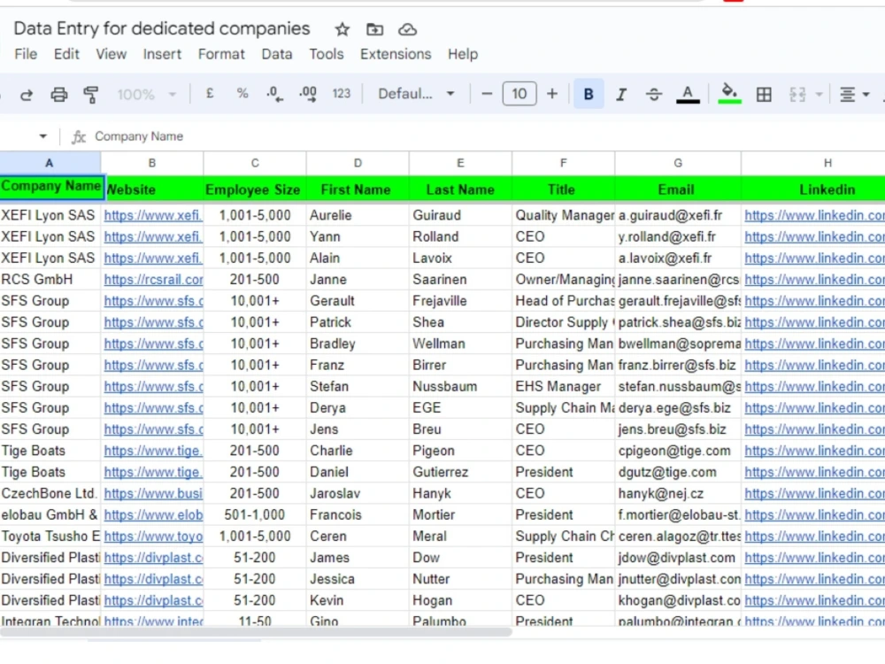 Data entry, web scraping, excel, typing, copy and paste services | Upwork