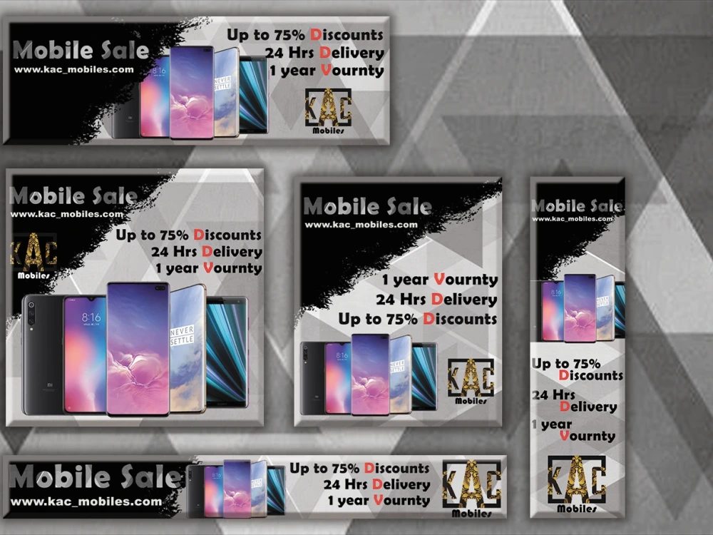 Eye catching web banner designs | Upwork