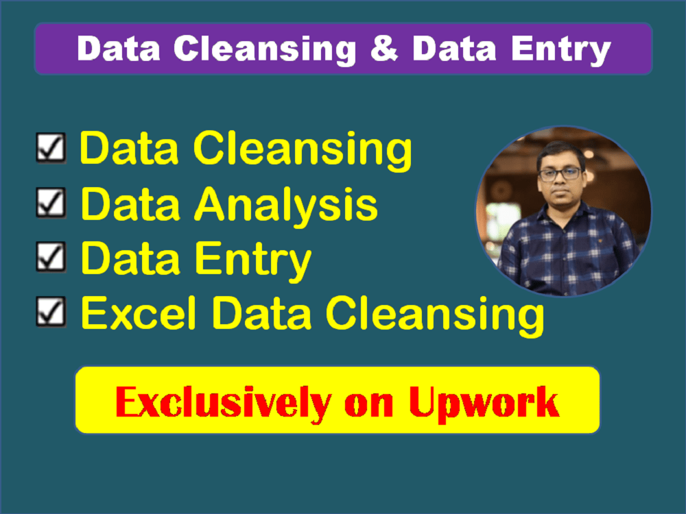 Pull Data Manually, Data entry Researcher, Data Cleansing, Data mining | Upwork