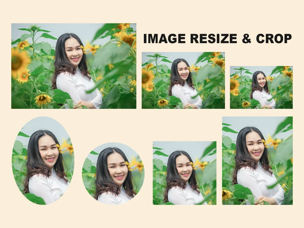 Image resizing and crop, photo resize, photo crop, compress images | Upwork