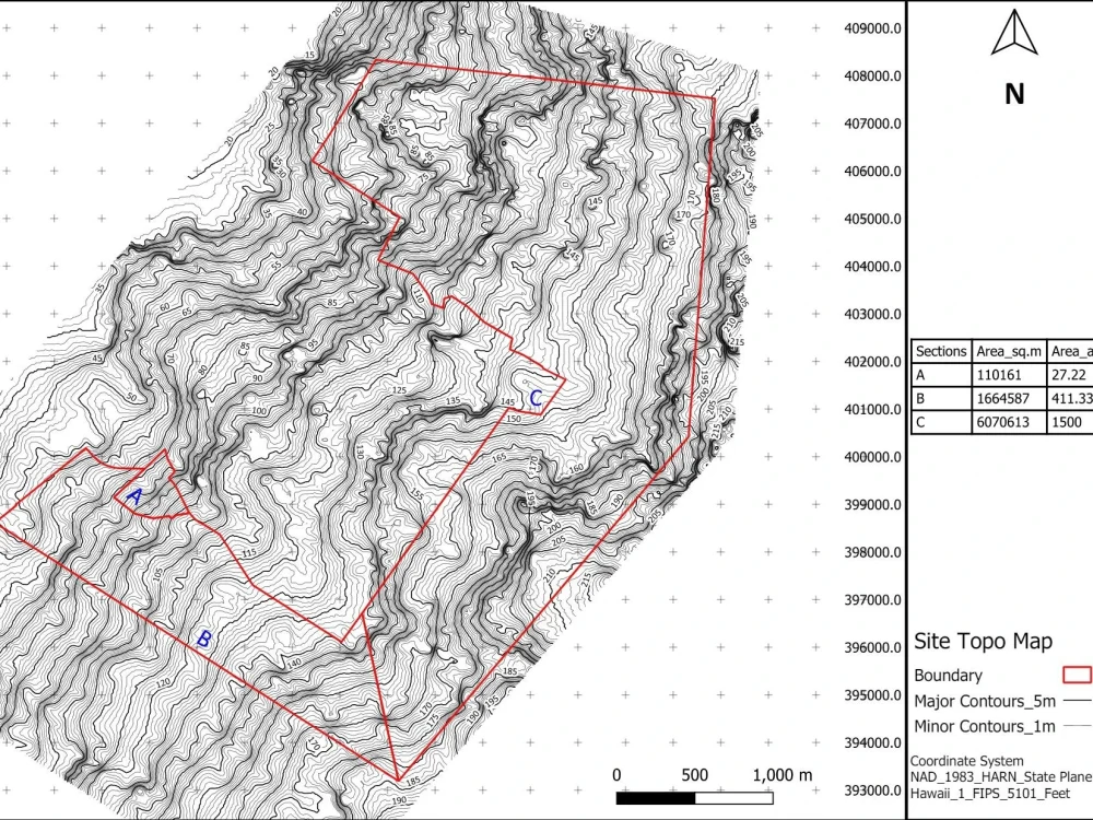 Site topographic map land subdivision & layout | Upwork