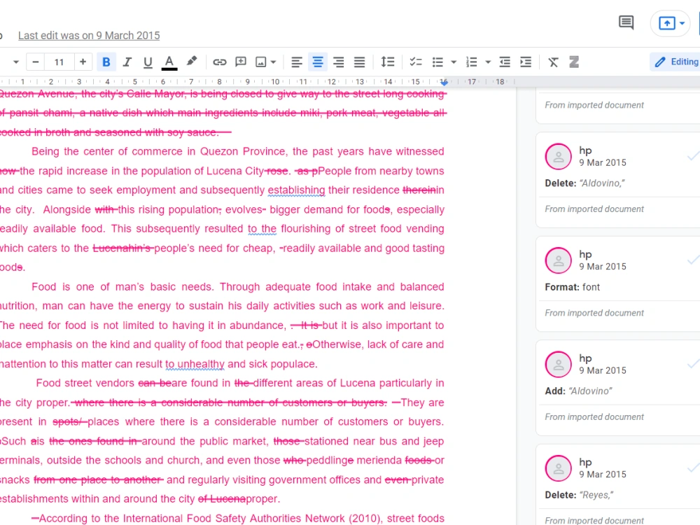 An error-free document for $18/hour. | Upwork