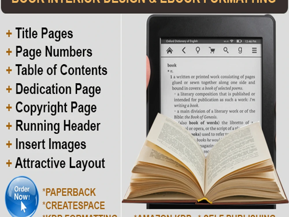 A well-styled BOOK design layout and formatting | Upwork