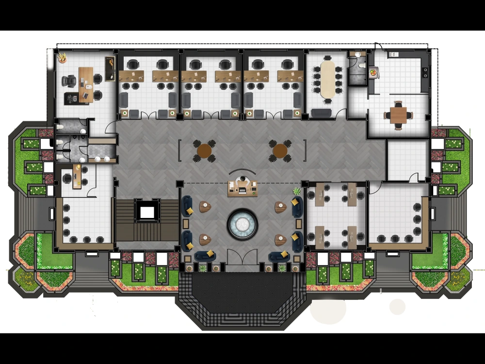 2D floor plan render | Upwork