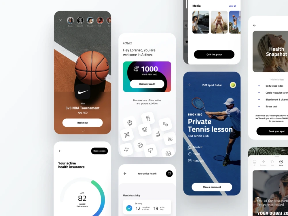 Android, IPhone and websites prototype design UX/UI | Upwork