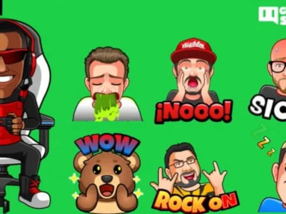 Expressive animated emotes, gifs, bit twitch emotes for your streaming ...