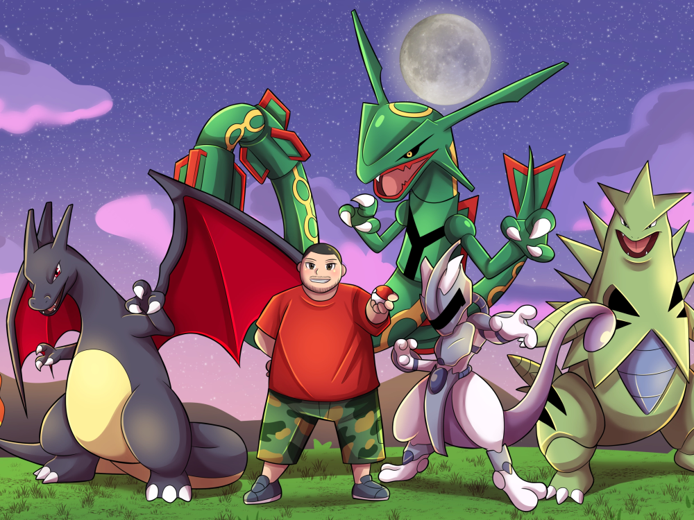 Amazing Pokemon Trainer Portrait | Upwork