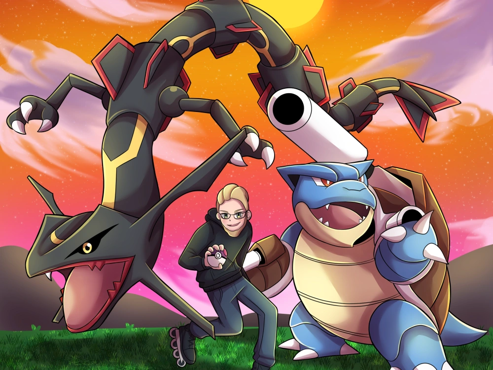 Amazing Pokemon Trainer Portrait | Upwork