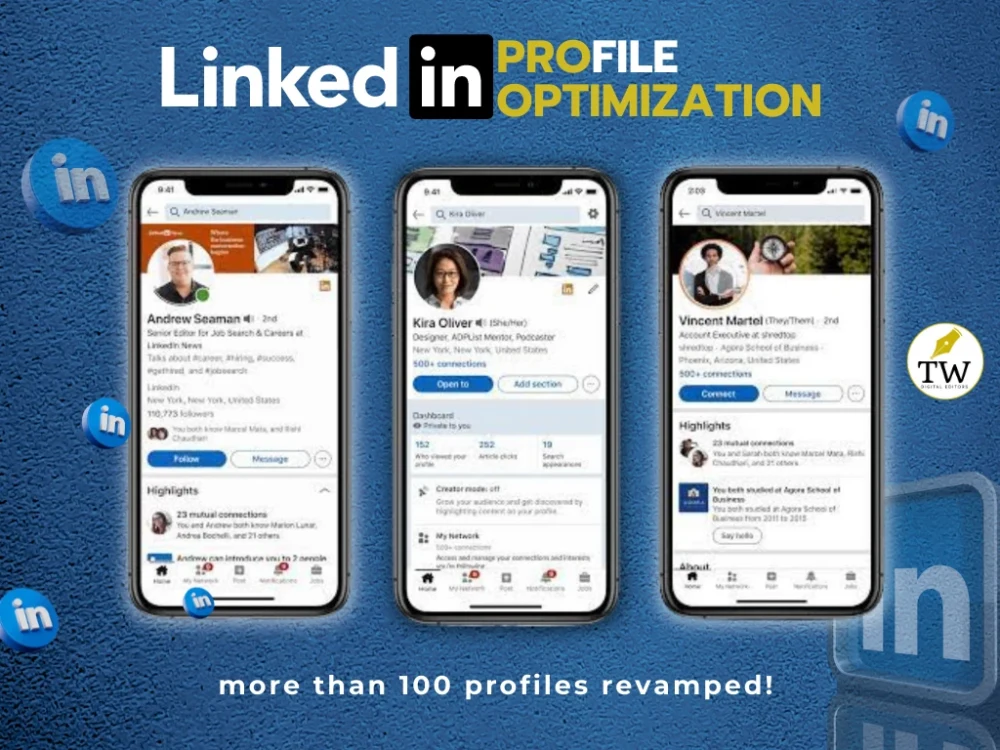 A stunning Linkedin Profile Design or Revamped | Upwork