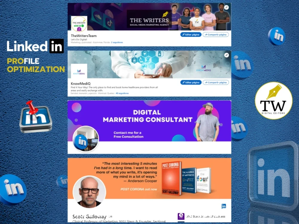A stunning Linkedin Profile Design or Revamped | Upwork