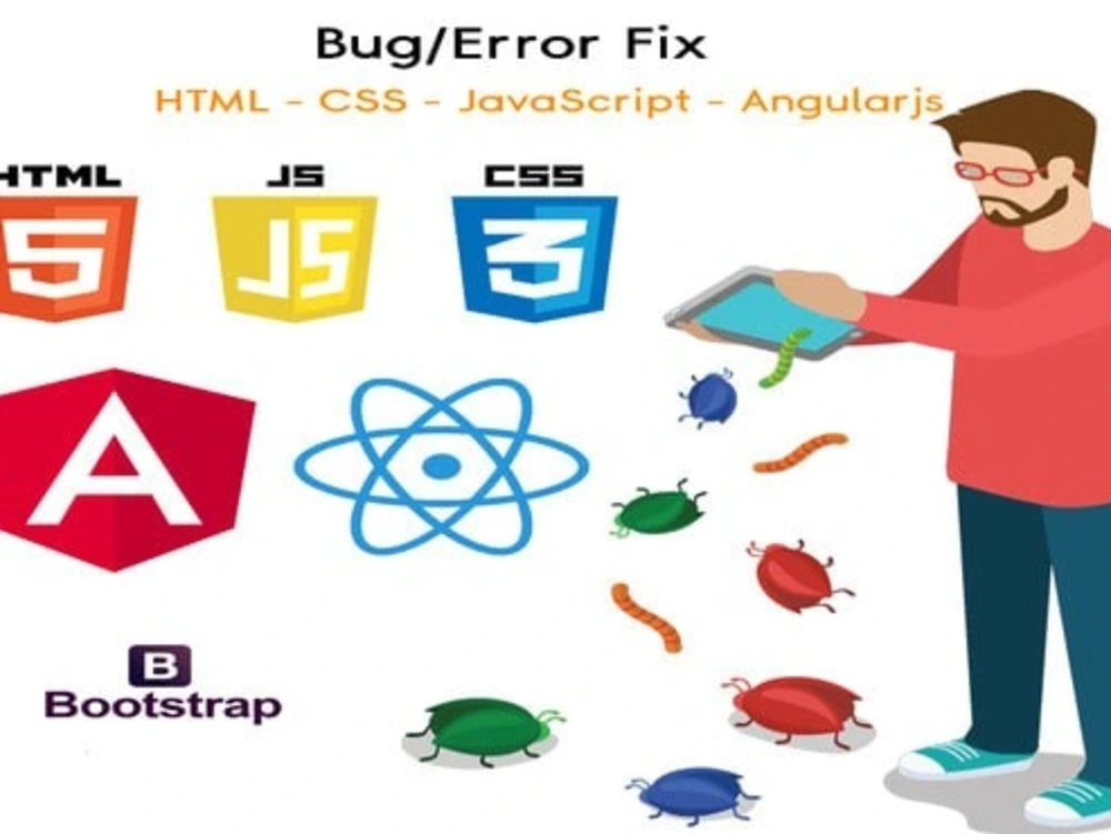 Fix Of Your Javascript Angularjs Angular Html Css Issues Upwork
