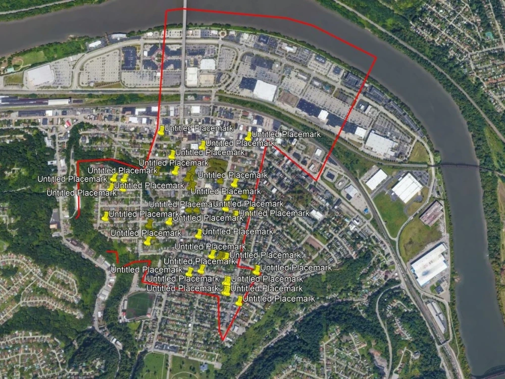 A Google Earth Polygons or Pins | Upwork