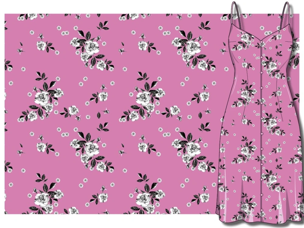 A beautiful hand-drawn seamless repeat pattern | Upwork