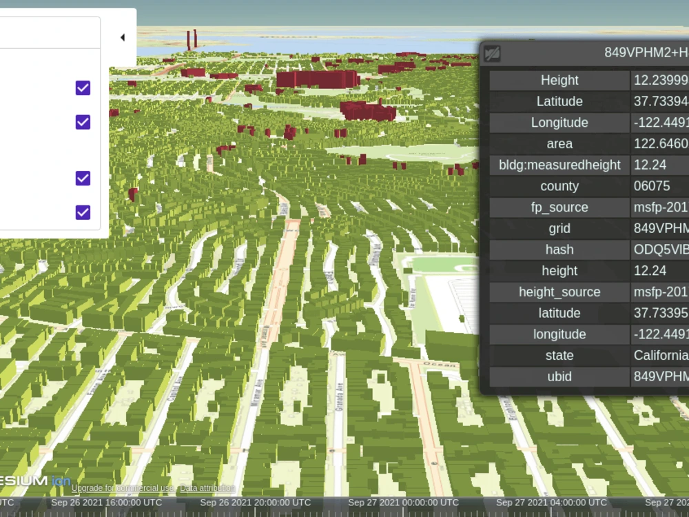 An excellent gis web application using cesium | Upwork