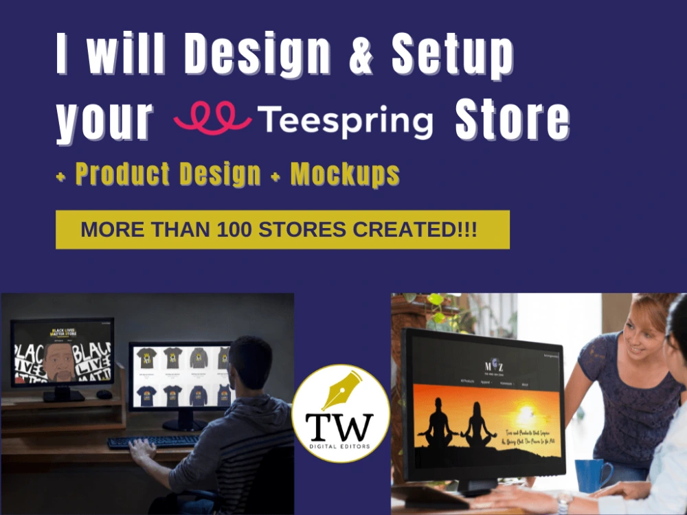A complete Teespring storefront + designs + SEO strategy | Upwork