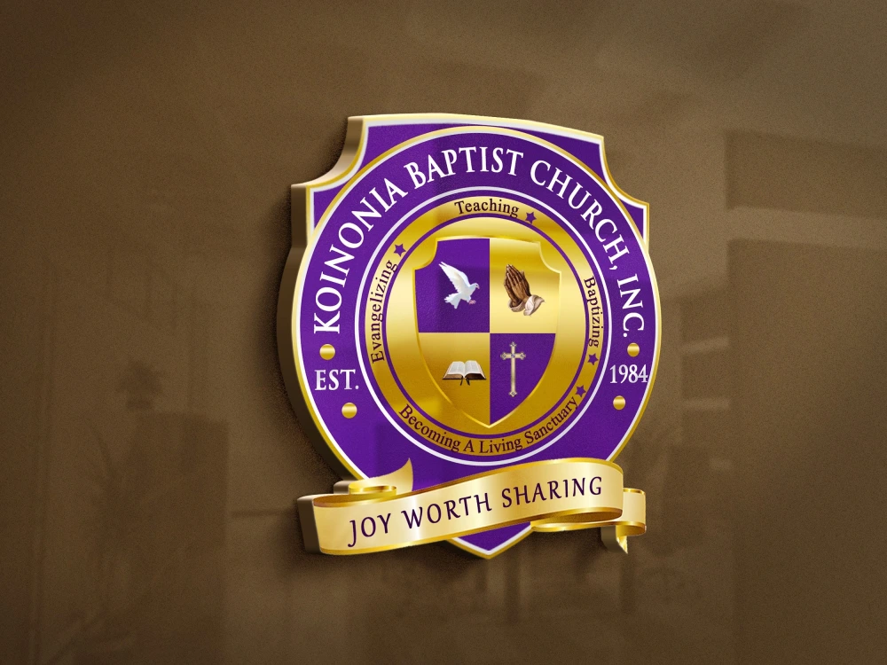 A unique and creative Church, Bishop, Apostle, and School seal logo ...