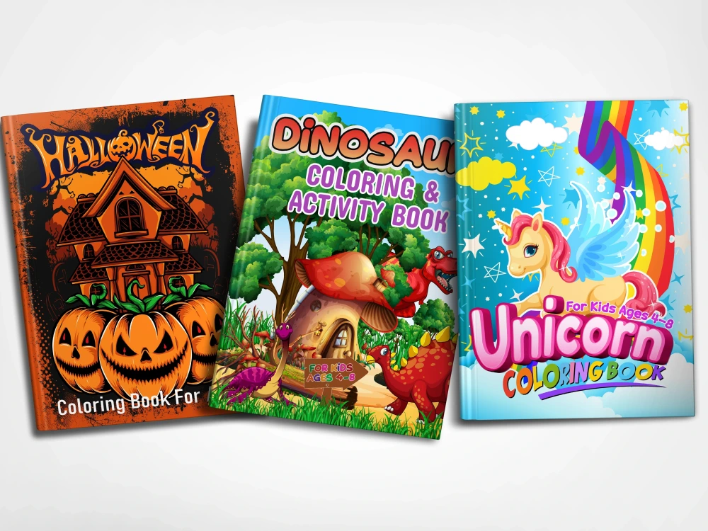 Amazon kdp book cover and kindle book cover design | Upwork