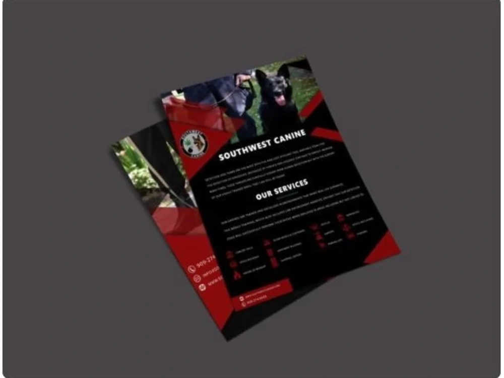 An excellent flyer poster or brochure for your business | Upwork
