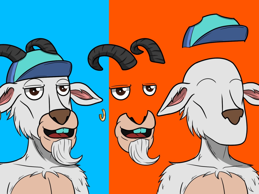 Unique 2D NFT collection in high quality dope cartoon BAYC style | Upwork