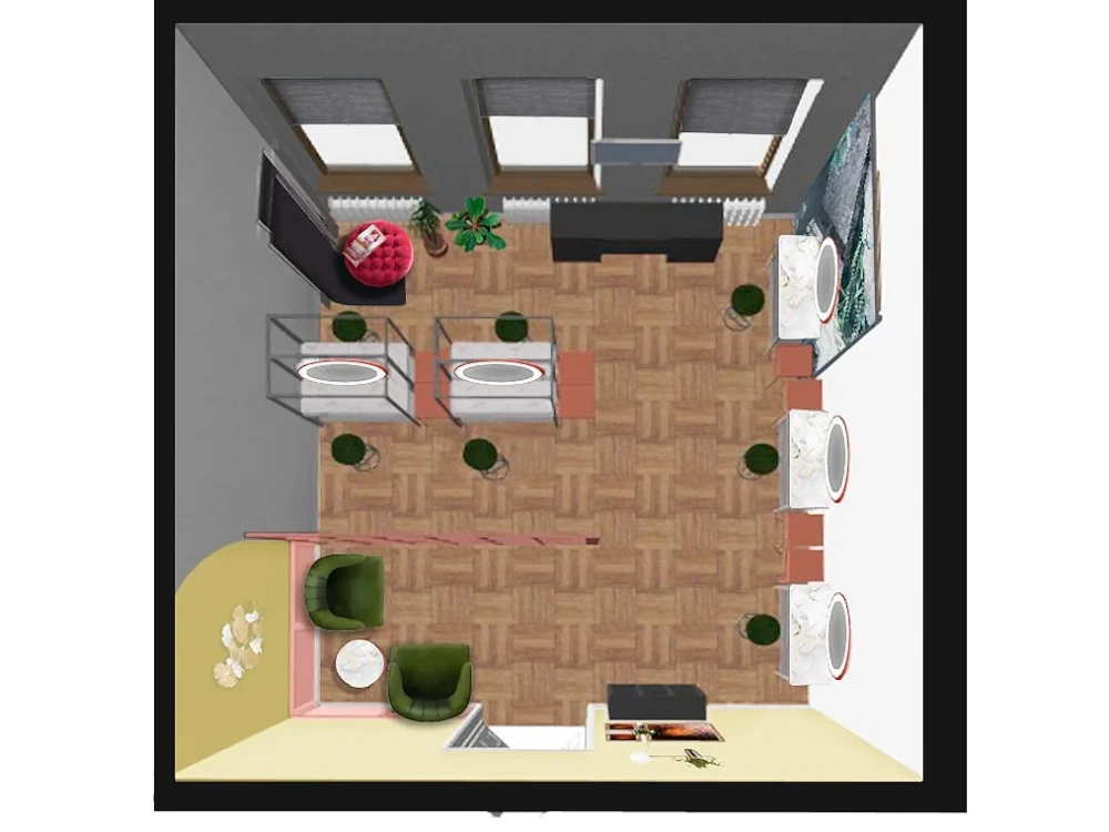 A unique concept design for your business with 3d and 2d floor plans ...