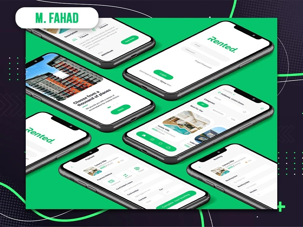An eye-catching mobile App UI designs | Upwork