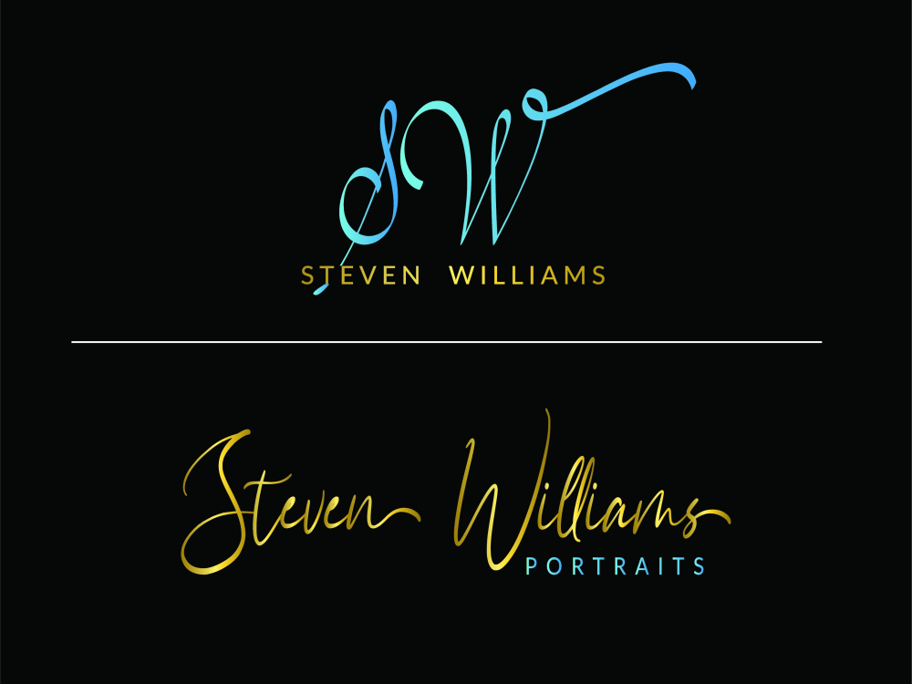 Handwritten cursive handwriting script signature logo | Upwork