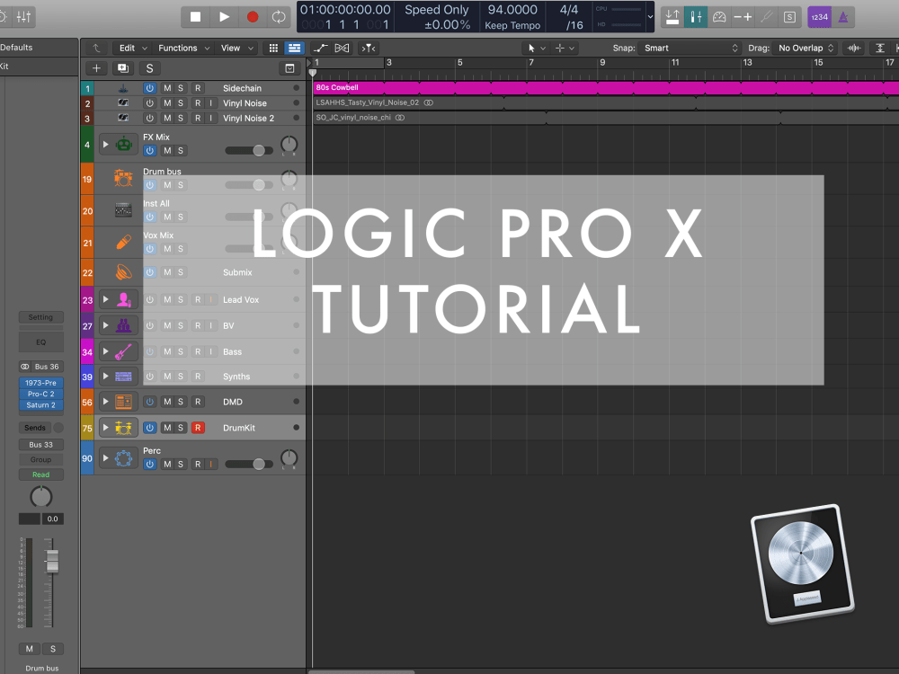 A tutorial on how to use Logic Pro X and all it's amazing features ...