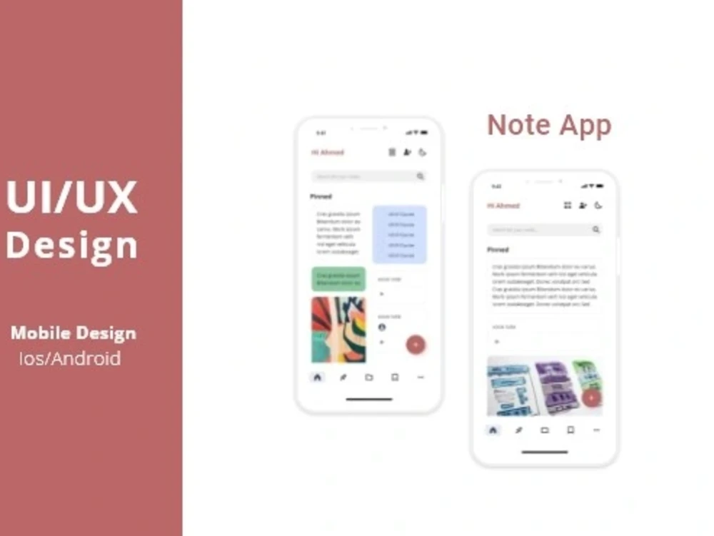 A modern and simple UI design for your mobile app | Upwork