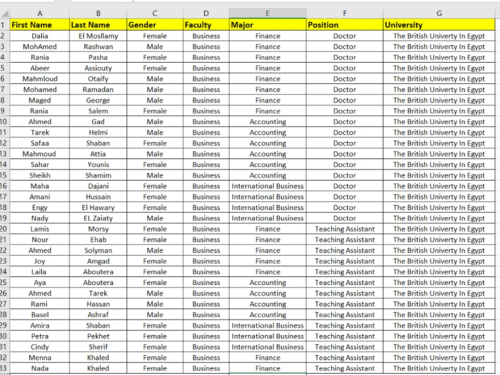 Your data entry spreadsheet done with 100% Accuracy | Upwork