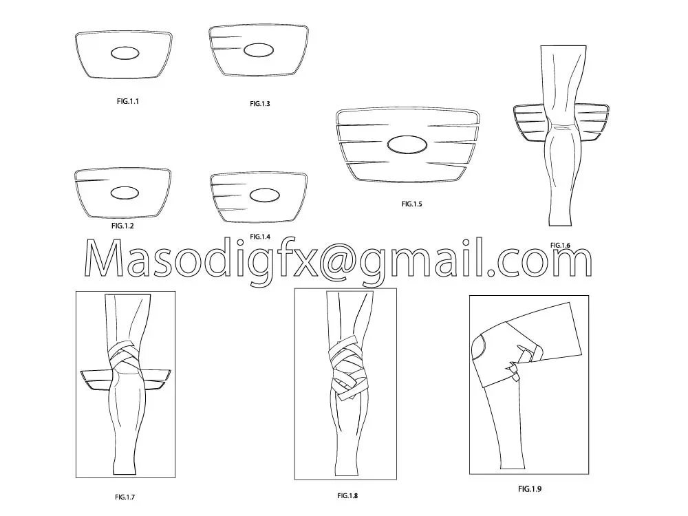 Design Patent Drawings as per Standard Guidelines | Upwork