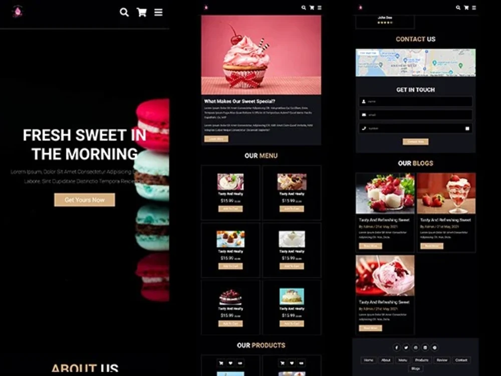 Any Design Coded In Responsive With Html Css Js Template Upwork