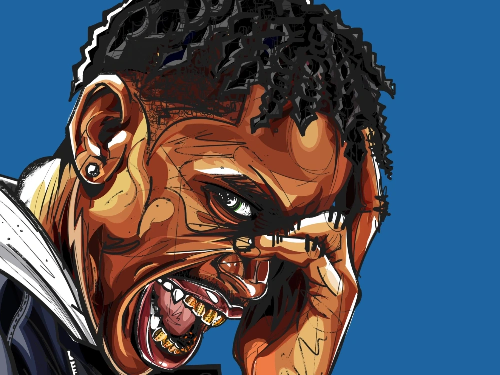 A colorful GRUNGE pop art portrait for your NFTs. | Upwork